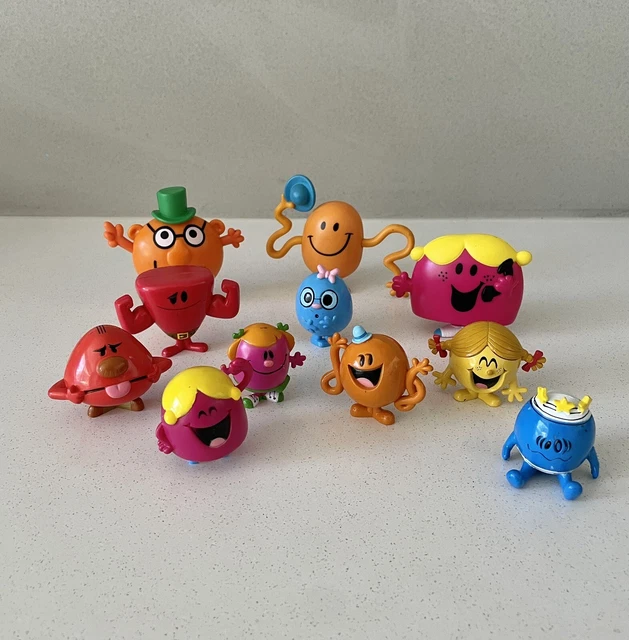 12 X MR Men & Little Miss Figures & McDonalds Happy Meal Toys Bundle ...
