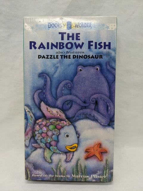 DOORS OF WONDER The Rainbow Fish Dazzle The Dinosaur VHS Tape £11.29 ...