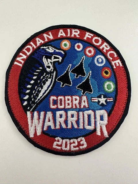 INDIAN AIRFORCE COBRA Warrior 2023 Patch £25.00 - PicClick UK