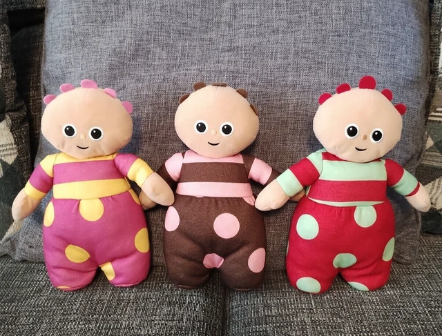 CBEEBIES IN THE Night Garden Full Set Of 3 Tombiloos Ooo Eee Unn Soft ...