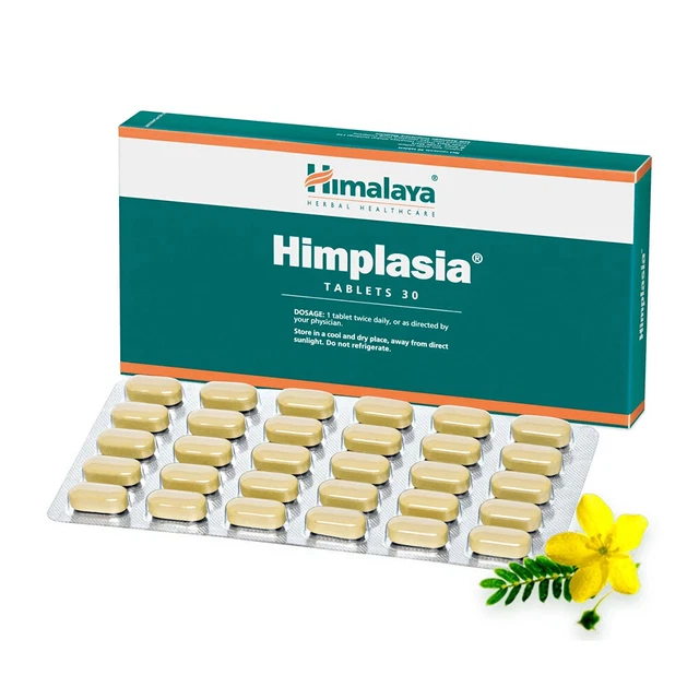 TAB HIMALAYA HERBAL Himplasia Tab Ayurvédique 30 Cuch Arbre Gokshura ...