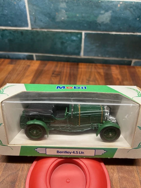 CORGI MOBIL GREEN Bentley 4.5 Ltr Open Top Made In Great Britain £4.00 ...