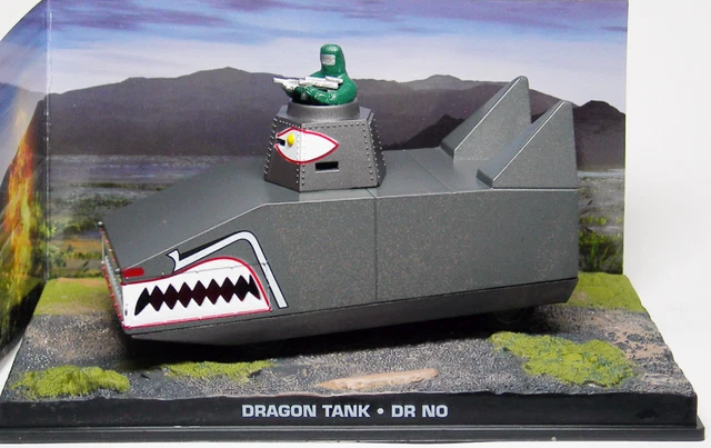 DRAGON TANK 007 James Bond Dr. No + Magazine 1:43 Scale Diecast Metal ...