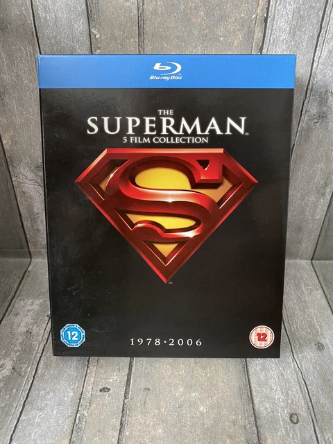 BLU RAY USED - The Superman 5 Disc Collection Box Set - Watched Once ...