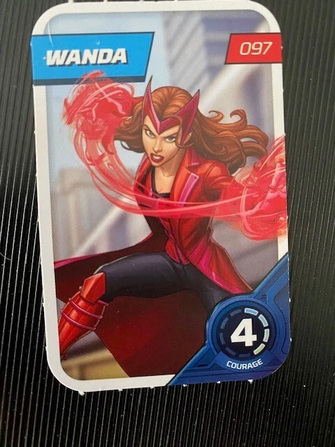 CARTE MARVEL LECLERC 2023 WANDA numéro 097 EUR 1,00 - PicClick FR