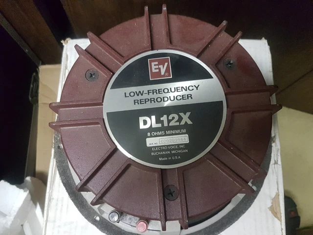 80'S ELECTRO VOICE EV DL 12X Speaker - 12 " - made in USA - from a MESA ...