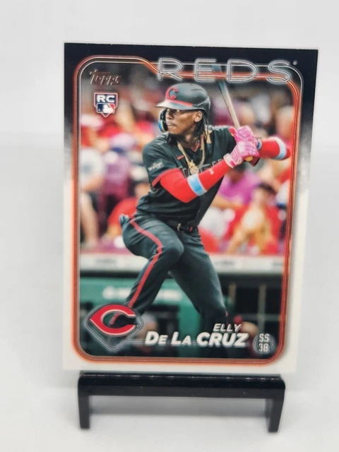 CARTE RECRUE ELLY de la Cruz rc 2024 Topps Series 1 #141 Cincinnati Reds EUR 7,21 - PicClick FR