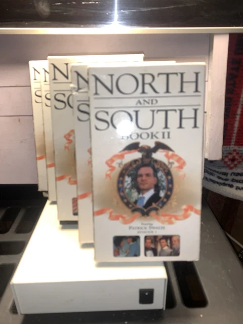 NORTH AND SOUTH Book II 2 Patrick Swayze TV Mini Series VHS 6 Tape ...