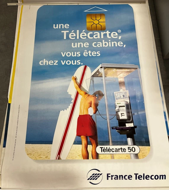 AFFICHE PUBLICITAIRE FRANCE Telecom EUR 20,00 - PicClick FR