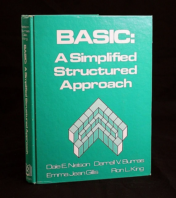 BASIC A SIMPLIFIED Structured Approach 1981 COMPUTER PROGRAM BK ...