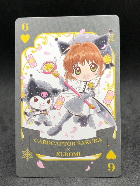KUROMI CARDCAPTOR SAKURA Sanrio Characters Playing Card Japan Game ...