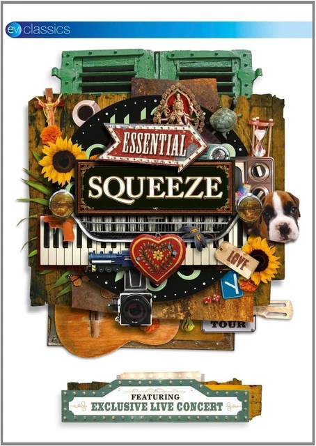SQUEEZE : ESSENTIAL Squeeze (EXCLUSIVE LIVE CONCERT) (DVD) NEW SEALED £ ...