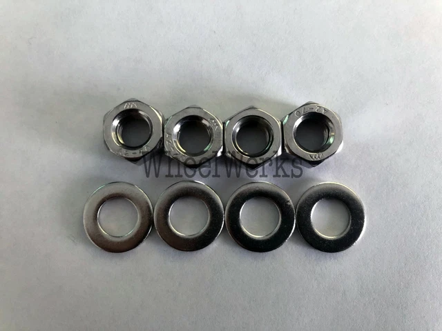 VW MK1 GOLF Front Top Mount Nuts Stainless Steel Caddy Scirocco £3.29 ...