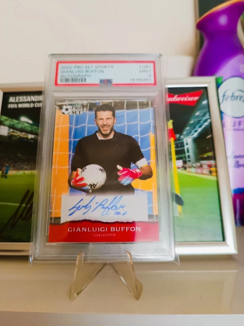 2022 LEAF PRO Set Sports Gianluigi Buffon Autograph PGS 9 Signatures ...
