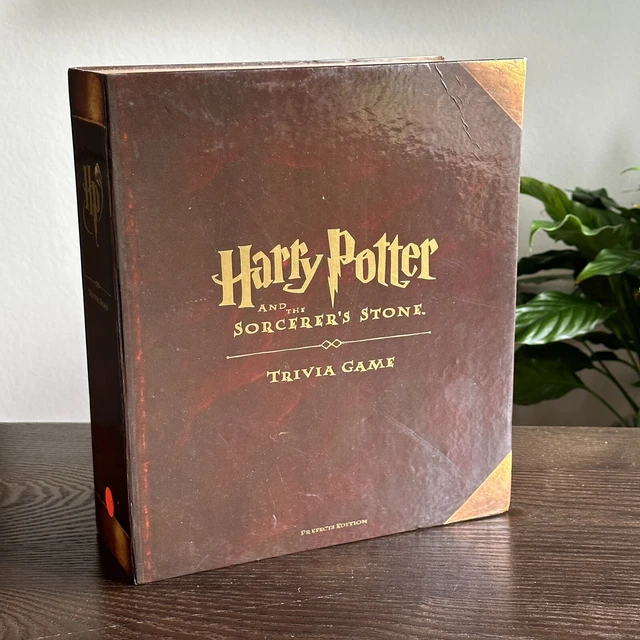 HARRY POTTER AND The Sorcerers Stone Trivia Game Prefects Edition Metal ...
