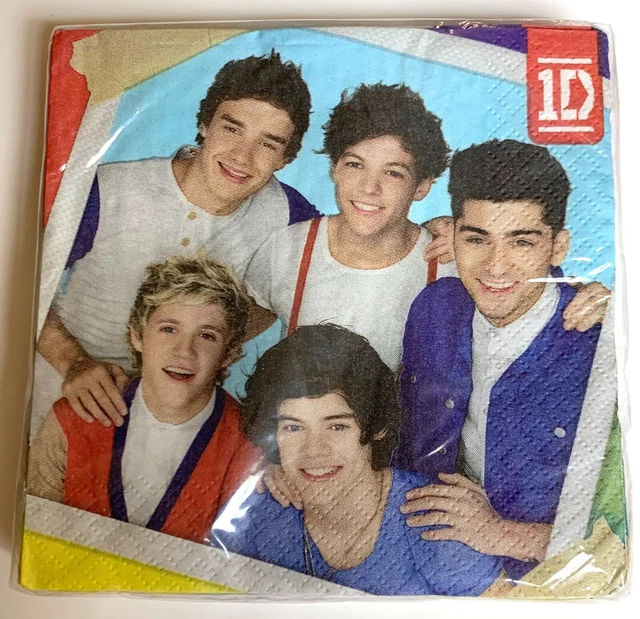 ONE DIRECTION 1D Package of 16 Party Dessert Beverage Napkins £5.70 ...