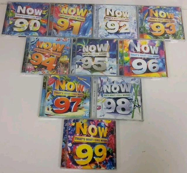 NOW THAT'S WHAT I Call Music 90-99 CD Bundle T6 £29.99 - PicClick UK