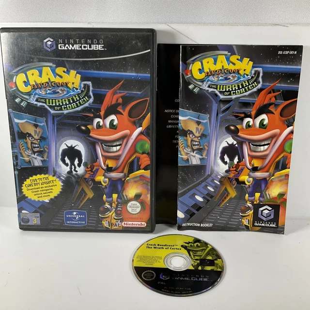 GAMECUBE / WII ~ Crash Bandicoot - The Wrath De Cortex {Complet} ~ Pal ...