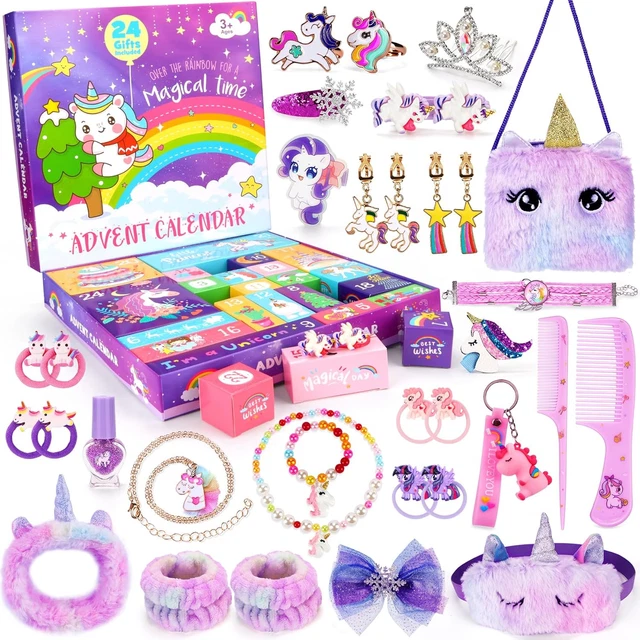 ADVENT CALENDAR 2025 Girls 24 Days Christmas Countdown Calendar Kids ...