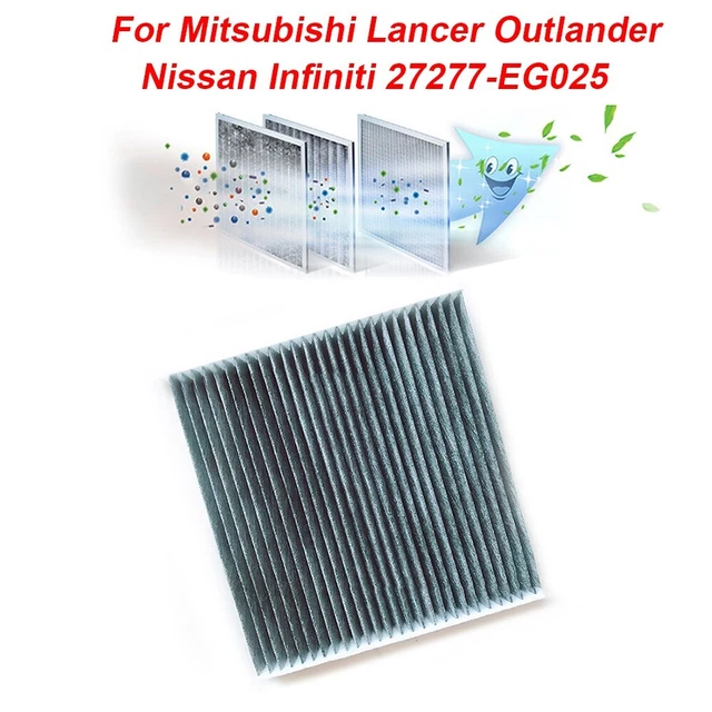 KEEP YOUR FOR Mitsubishi Lancer Outlander Interior Clean with Cabin Air ...