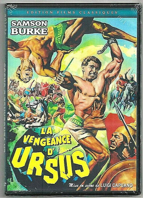 DVD - LA Vengeance D'ursus (Samson Burke) Neuf / Peplum Introuvable ...