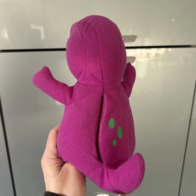 BARNEY THE DINOSAUR Singing Soft Toy Plush 'I Love You' Fully ...