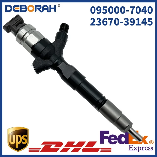 DIESEL FUEL INJECTOR Assembly 095000-7800 23670-39285 For Toyota Diesel ...