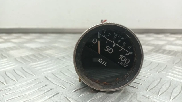 TIME CLOCK TEMP & Fuel Gauges MGB SMITHS OIL PRESSURE GAUGE SMITHS £70.00 - PicClick UK