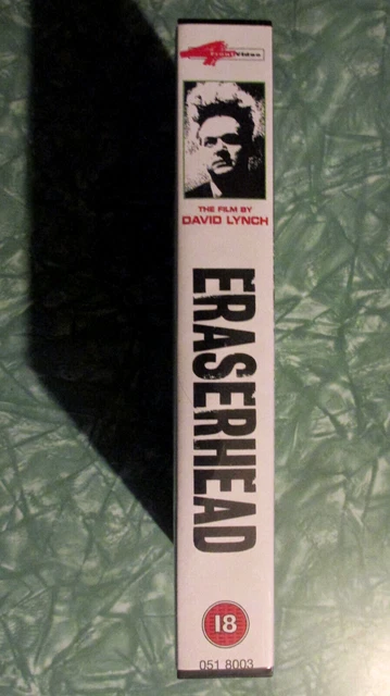 ERASERHEAD VHS HORROR Custom Tape (David Lynch, art house, B, Cult ...