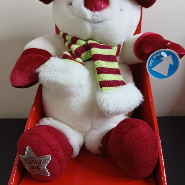 TESCO CHRISTMAS ANIMATED Friends Chilly & Friends Singing Snowman 2005 ...