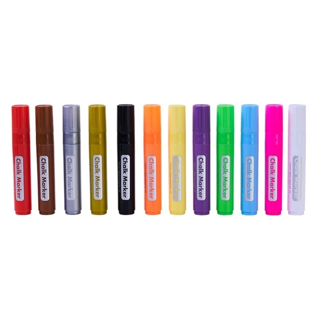 15MM SQUARE TIP Washable Liquid Chalk Marker For Kid Writing Doodling ...