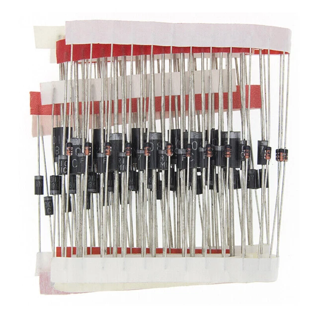 200PCS RECTIFIER/FAST RECOVERY/SWITCHING/SCHOTTKY Diode Kit 1N4001 ...