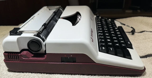 ELEKTRISCHE SCHREIBMASCHINE SCHEIDEGGER Eurostar Electric TM 2000 ...