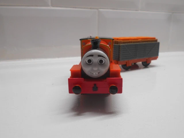 TOMY TRACKMASTER THOMAS the tank engine train billy truck and cargo £16 ...