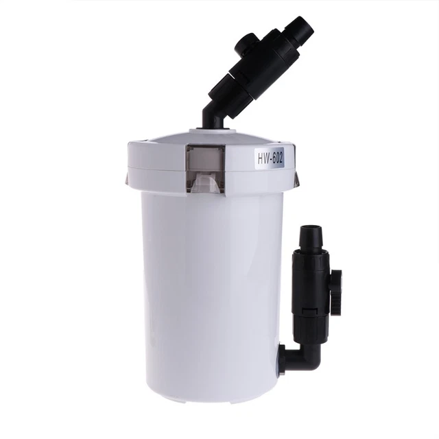 ULTRA-QUIET EXTERNAL FILTER Bucket HW-602 For Aquarium Fish for Tank ...