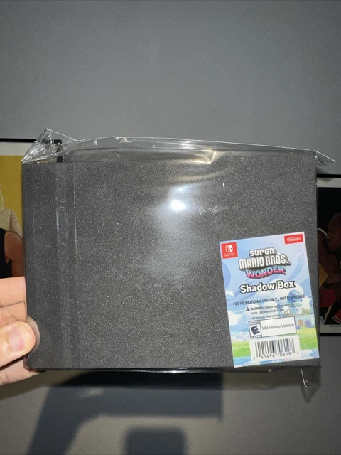 NINTENDO SUPER MARIO Bros Wonder Shadow Box Target Bonus Esclusivo ...