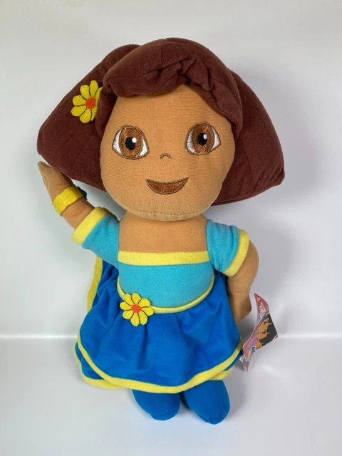 DORA THE EXPLORER Blue Dress Plush Soft Toy GOSH With Tags £7.99 ...