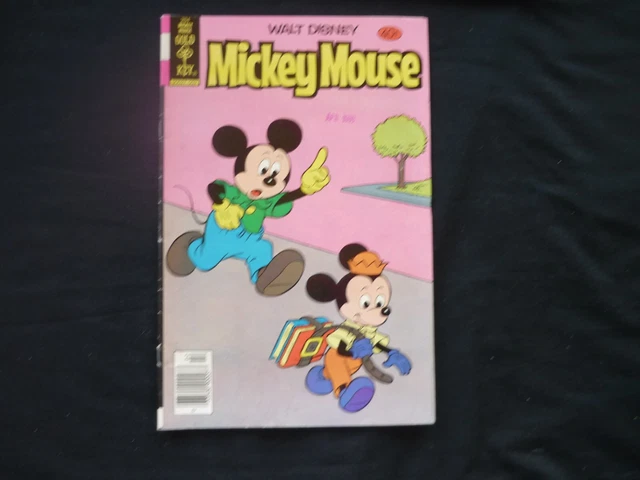WALT DISNEY MICKEY Mouse 204 (B7) 1980 Gold Key Comics Good+ Cond $7.00 ...