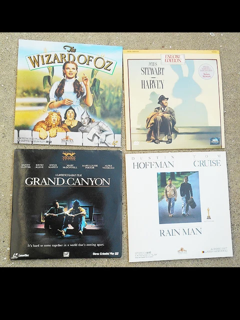 WIZARD OF OZ-HARVEY-RAIN Man-Harvey-Laserdisc-Movies-Drama-Tom Cruise ...