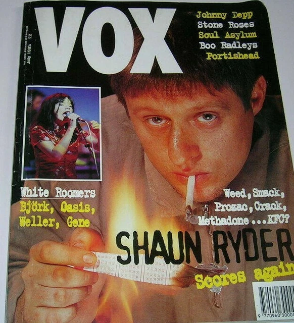 VOX 57 SHAUN RYDER Johnny Depp STONE ROSES Rock&Roll Comix SOUL ASYLUM ...