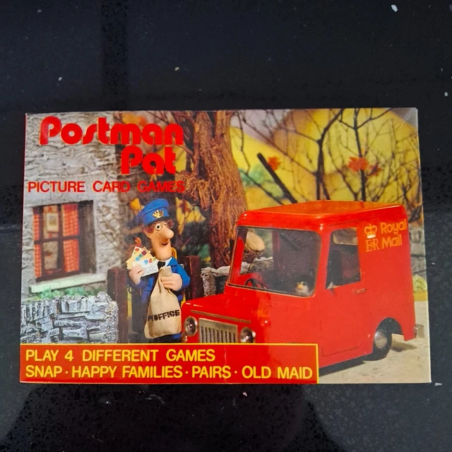 VINTAGE POSTMAN PAT Picture Card Game 1982 £2.80 - PicClick UK