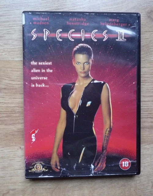 DVD: SPECIES II - Michael Madsen, Natasha Henstridge (1997) Sexy Alien Movie 18+ EUR 2,05 ...