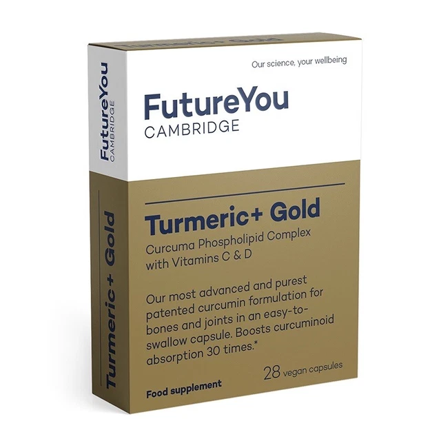 FUTURE YOU CAMBRIDGE - Turmeric Gold+ - Bone And Joint Support (28 ...