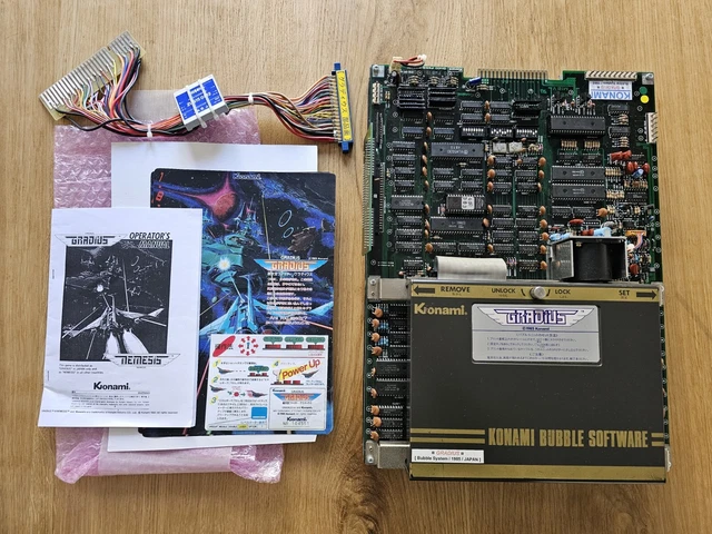 GRADIUS KONAMI BUBBLE System arcade PCB WORKING EUR 10.000,00 - PicClick IT