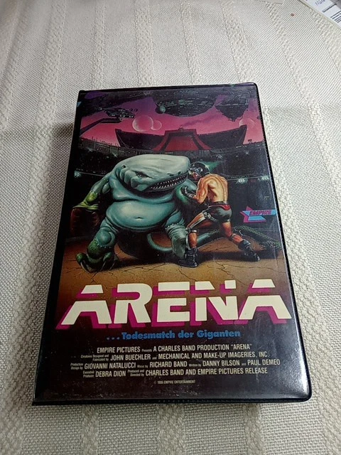 VHS VIDEOKASSETTE - Arena - Todesmatch der Giganten - Paul Satterfield ...