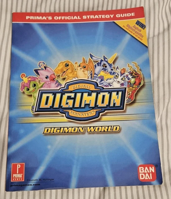 USED DIGIMON WORLD Strategy Guide Prima Official Walkthrough Good ...