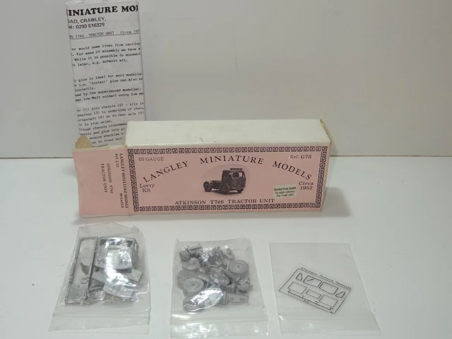 LANGLEY MODELS G27 2 Ton Karrier Bantam Mechanical Horse ( 385 ) Oo ...