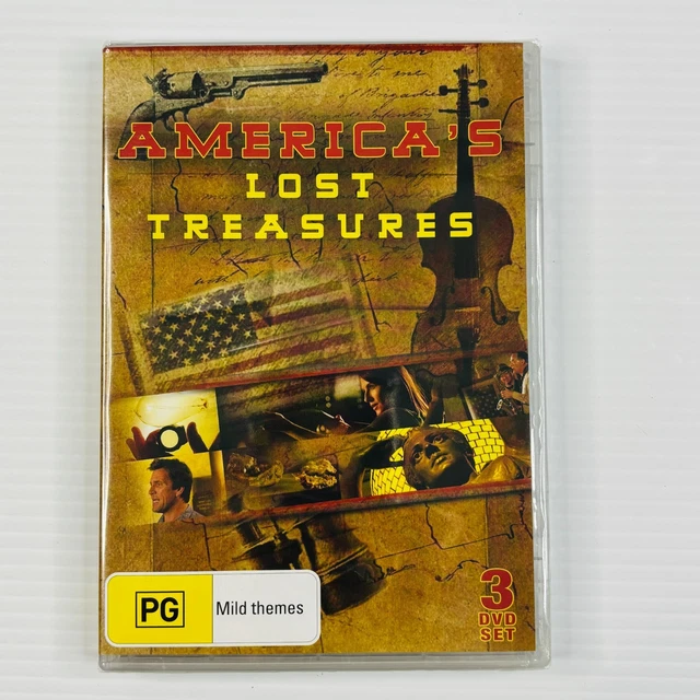 AMERICA'S LOST TREASURES DVD Region 4 NTSC Brand New Sealed Tracked ...