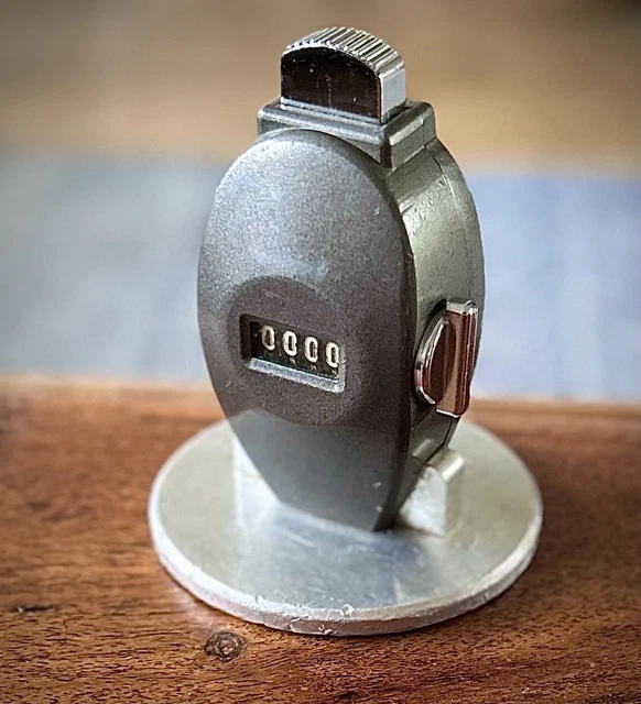 MID CENTURY GPO Mechanical Tally Handheld Counter by ENM. Working ...