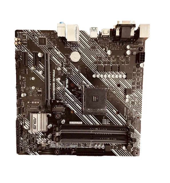 ASUS PRIME B550M-K AMD B550 Socket AM4 Micro ATX Motherboard £47.49 ...